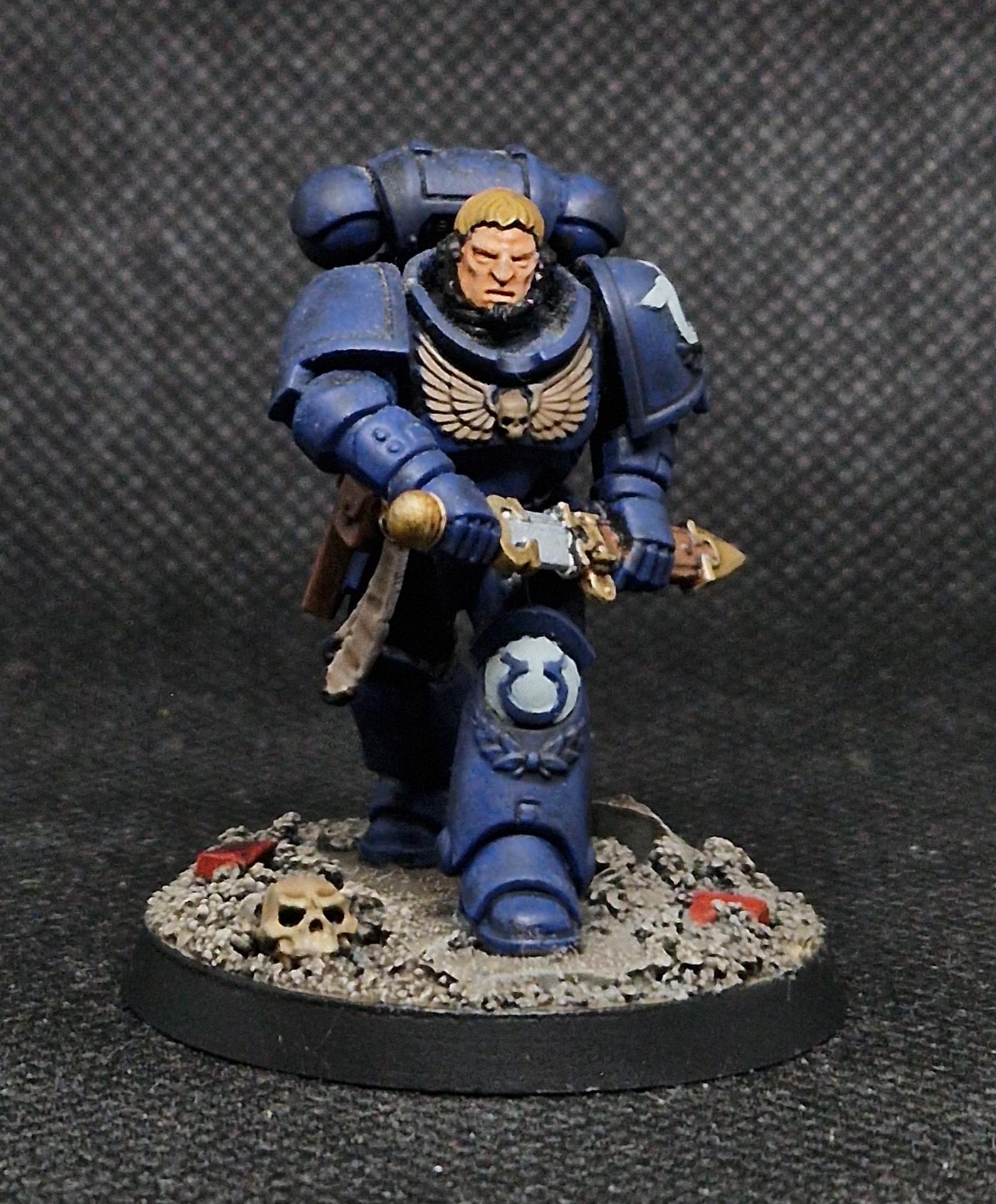Ultramarines, Work In Progress - Lt. Calsius - 15/02 - Gallery - DakkaDakka